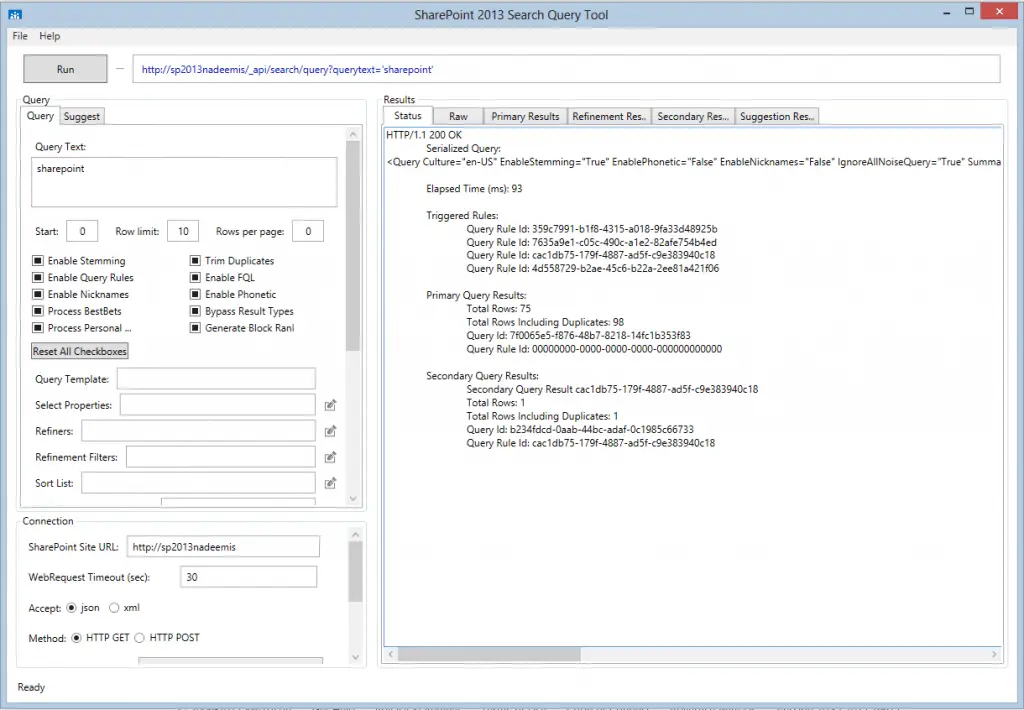 How To Use Sharepoint Search Query Tool Sharepointproblems