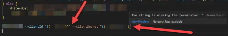 How To Fix Azure Devops Variable Reference Is Not Valid Was Not Followed By A Valid